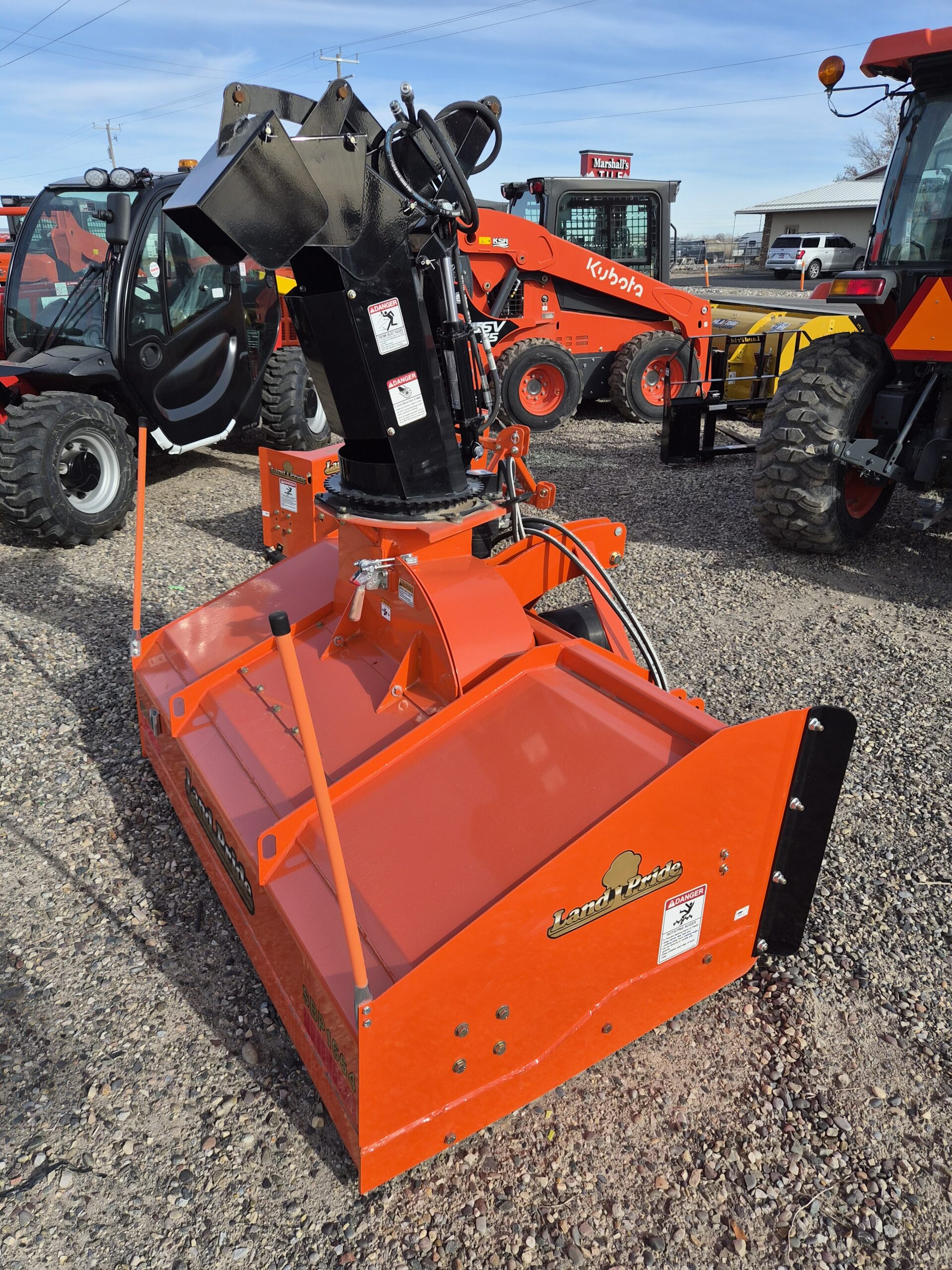 Pull type Tractor Snowblower. 64" - Mountain West Equipment